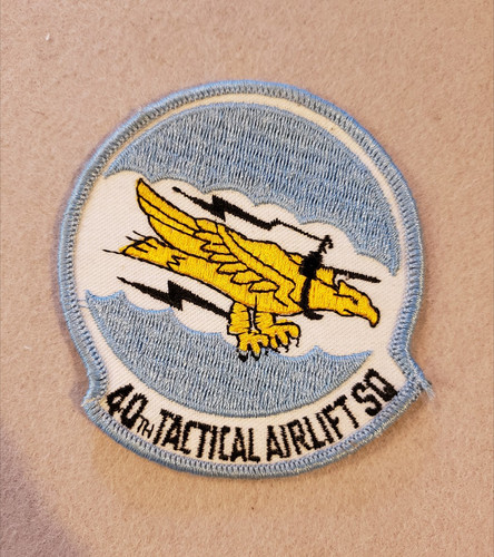 40th Tactical Airlift Squadron Patch | BunkerMilitary