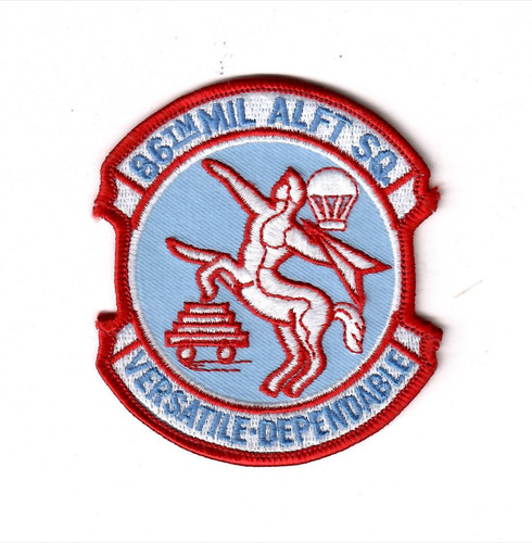 86th Military Airlift Squadron Patch | BunkerMilitary