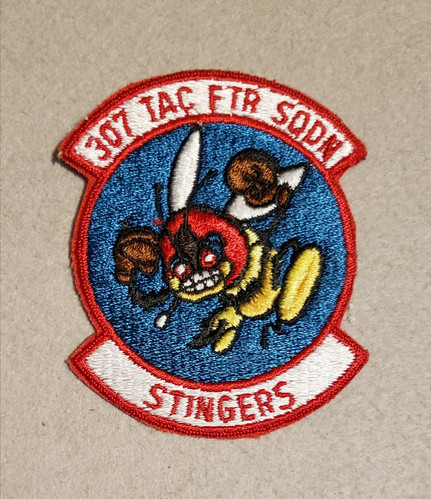 307th Tactical Fighter Squadron Patch | BunkerMilitary