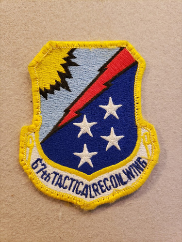 67th Tactical Recon Wing patch | BunkerMilitary