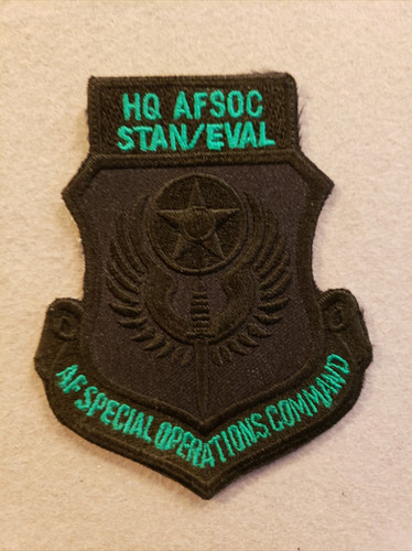 Special Operations Command Stan/Eval Patch | BunkerMilitary