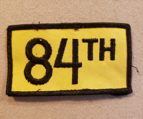 84th Fighter Interceptor Squadron Patch | BunkerMilitary