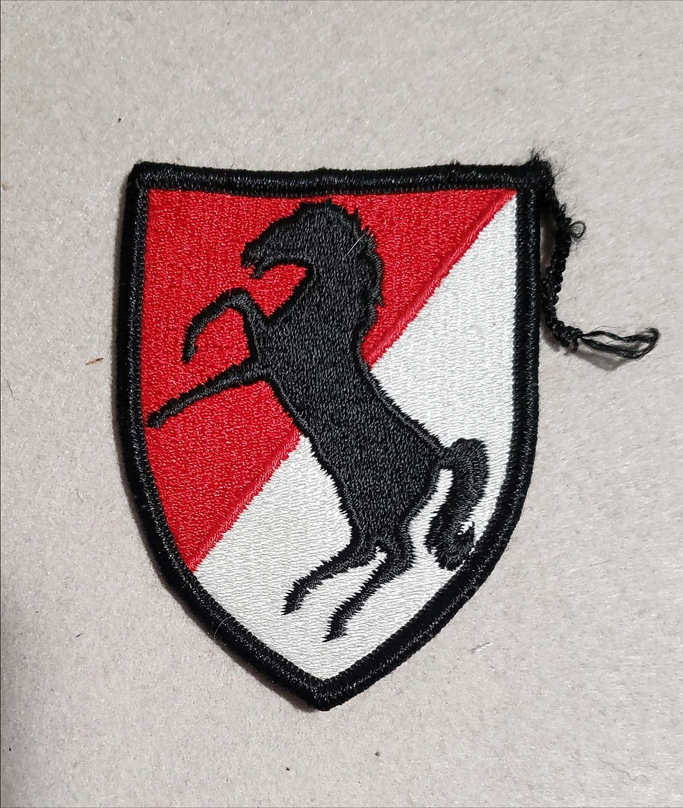 11th Armored Cavalry Patch | BunkerMilitary