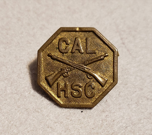 WW1 California High School Cadets Collar Disk | BunkerMilitary