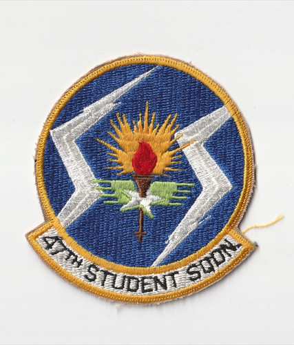 US Air Force 47th Student Squadron Patch | BunkerMilitary
