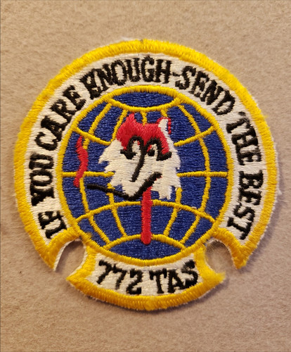 772nd Tactical Airlift Squadron Patch | BunkerMilitary