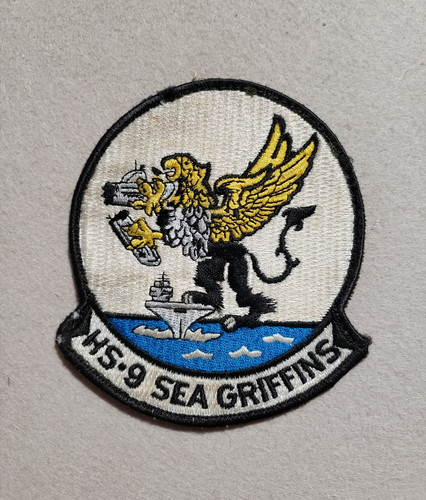 HS-9 Helicopter Anti-Submarine Squadron Patch | BunkerMilitary
