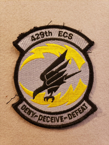429th Electronic Combat Squadron Patch | BunkerMilitary
