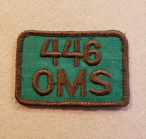 446th Organizational Maintenance Squadron Patch | BunkerMilitary