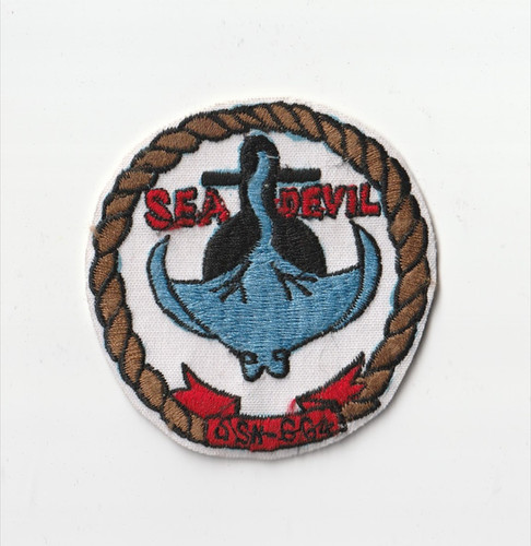 USS Sea Devil SSN-664 Japan-Made Patch | BunkerMilitary