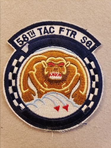 58th Tactical Fighter Squadron Patch | BunkerMilitary