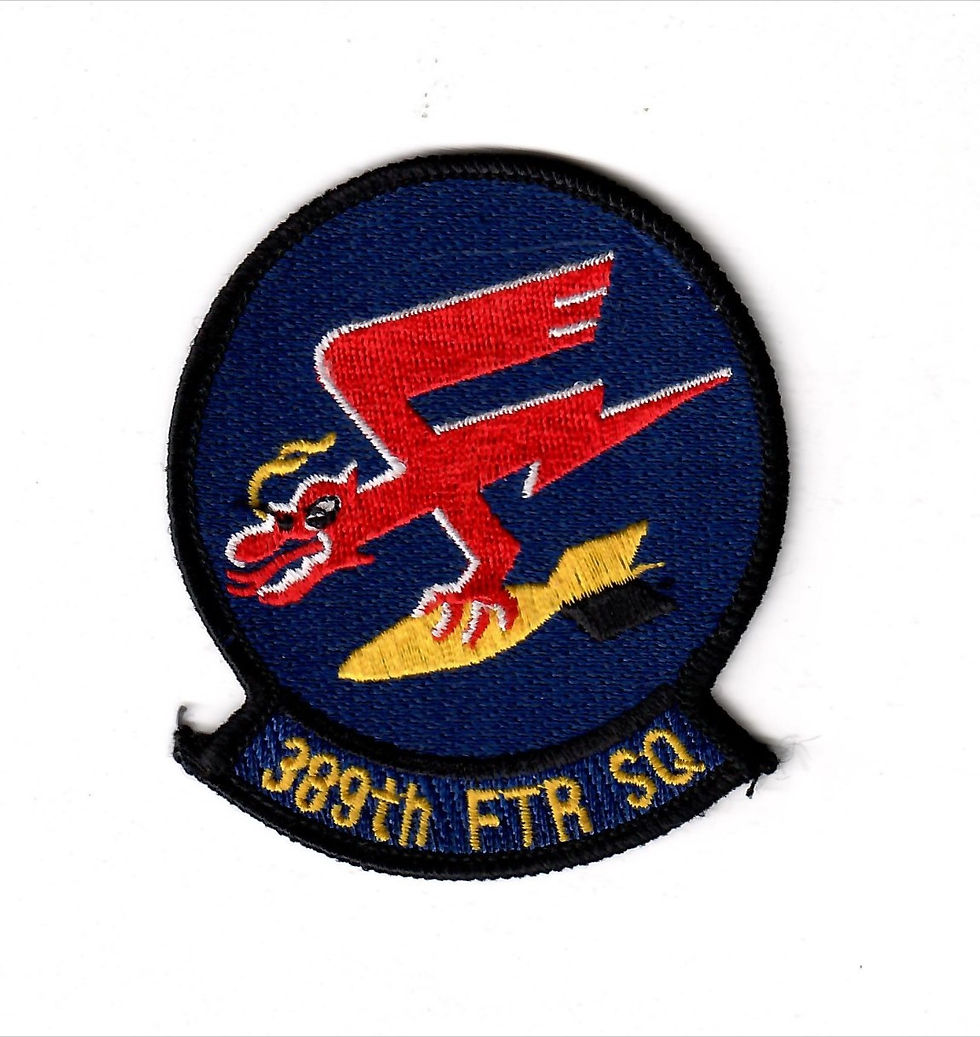 389th Fighter Squadron Patch | BunkerMilitary