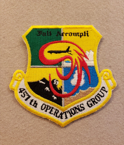 457th Operations Group Patch | BunkerMilitary