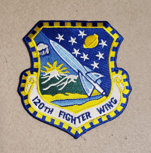 120th Fighter Wing Patch | BunkerMilitary