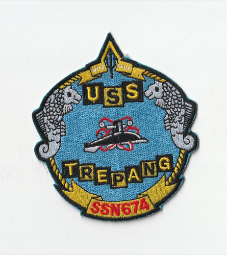 USS Trepang SSN-674 Patch | BunkerMilitary