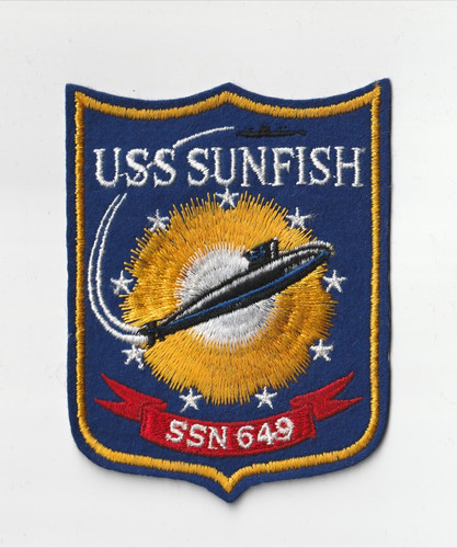 USS Sunfish SSN-649 Patch | BunkerMilitary