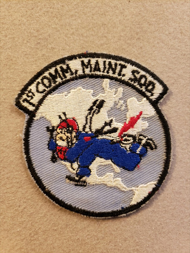 1st Communications Maintenance Squadron Patch | BunkerMilitary