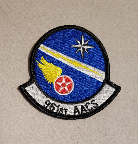 961st Airborne Air Control Squadron Patch | BunkerMilitary