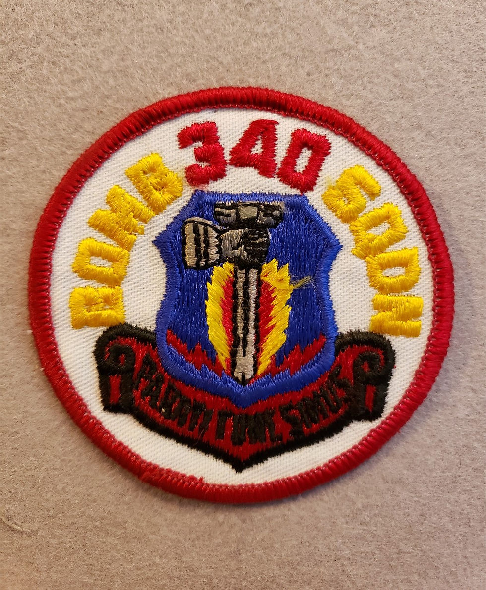 340th Bomb Squadron Patch | BunkerMilitary