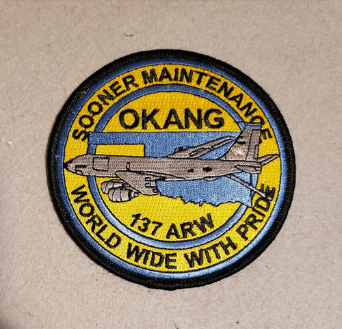 137th Air Refueling Wing Patch -OKANG | BunkerMilitary