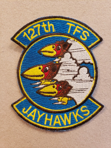 127th Tactical Fighter Squadron Patch | BunkerMilitary