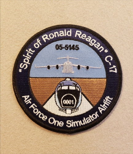 Air Force One Simulator Airlilft Patch | BunkerMilitary