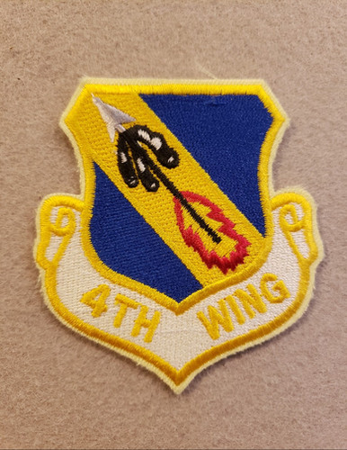 4th Wing Patch | BunkerMilitary