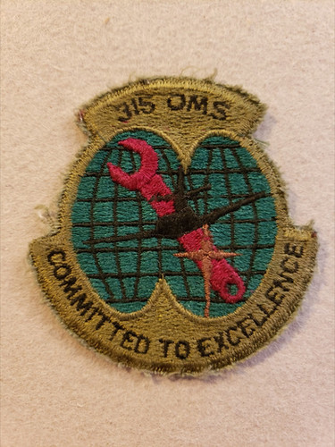 315th Organizational Maintenance Squadron Patch | BunkerMilitary