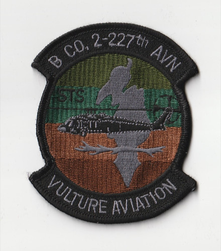 2-227 Aviation - B-Co. Patch | BunkerMilitary