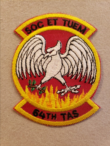 64th Tactical Airlift Squadron Patch | BunkerMilitary