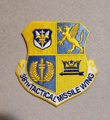 38thTactical Missile Wing Patch | BunkerMilitary
