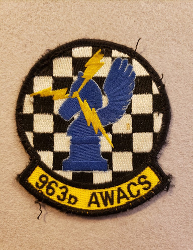 963d AWACS Patch | BunkerMilitary