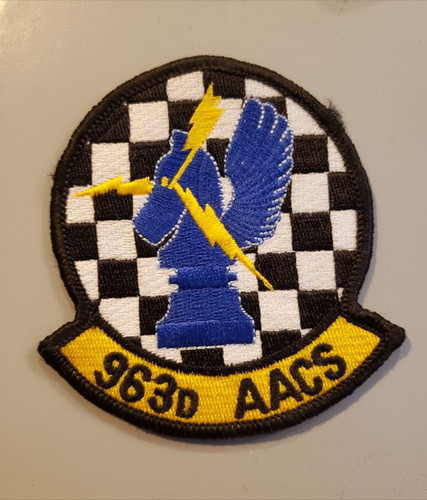 963d Airborne Air Control Squadron Patch | BunkerMilitary