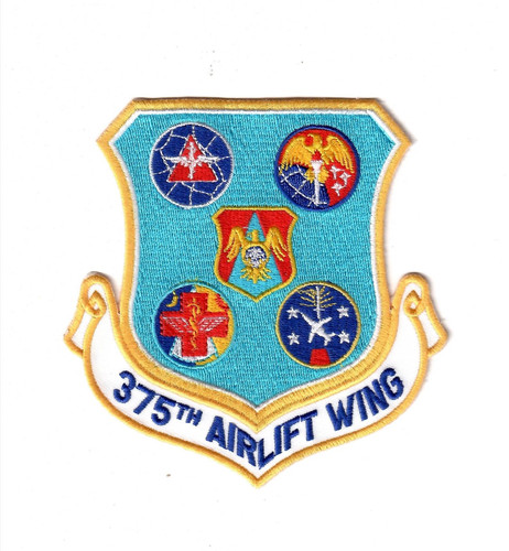 375th Airlift Wing Patch | BunkerMilitary