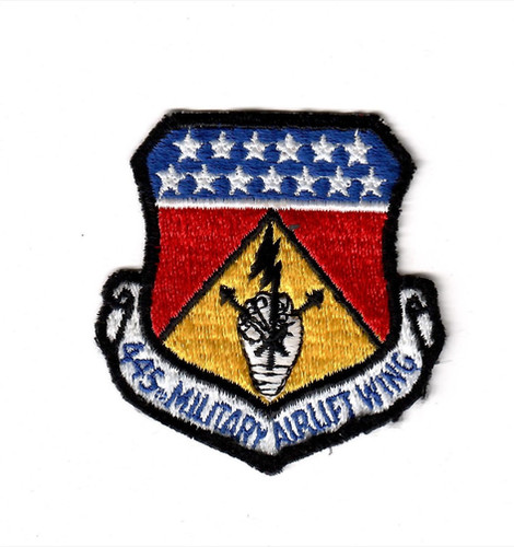 445th Military Airlift Wing Patch | BunkerMilitary