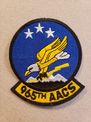 965th Airborne Air Control Squadron Patch | BunkerMilitary