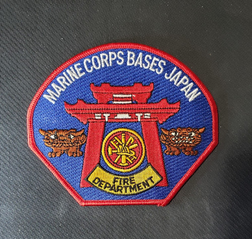Marine Corps Bases Japan Fire Department Patch | BunkerMilitary