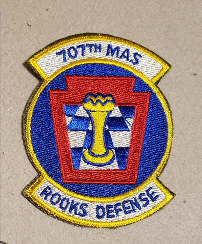 707th Military Airlift Squadron patch | BunkerMilitary