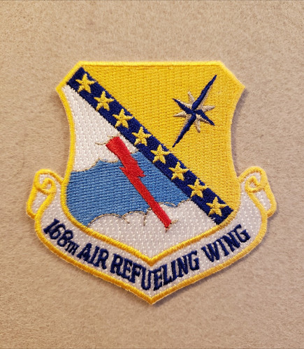168th Air Refueling Wing Patch | BunkerMilitary