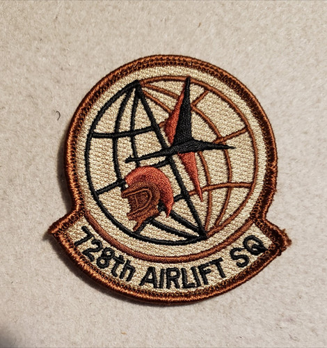 728th Airlift Squadron patch | BunkerMilitary