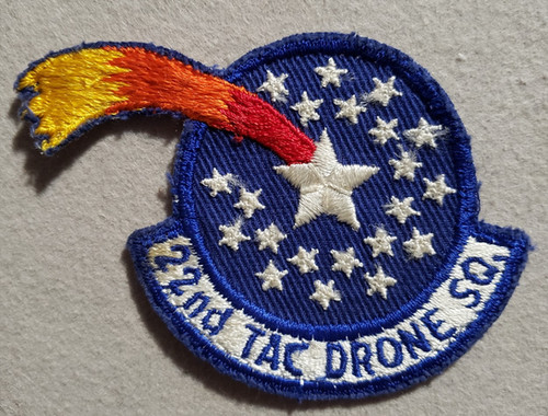 22nd Tactical Drone Squadron Patch | BunkerMilitary