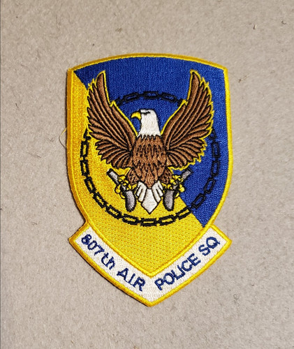 807th Air Police Squadron Patch | BunkerMilitary