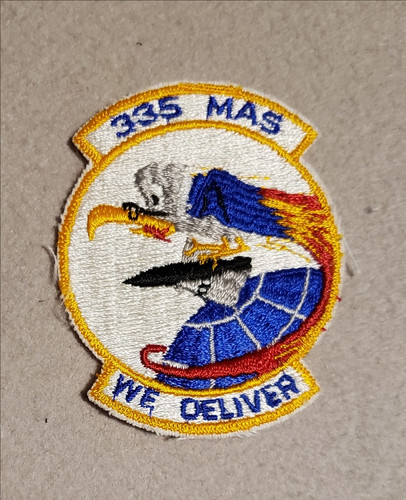 335th Military Airlift Squadron patch | BunkerMilitary