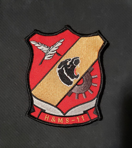 H&MS-11 Marine Corps Squadron Patch | BunkerMilitary