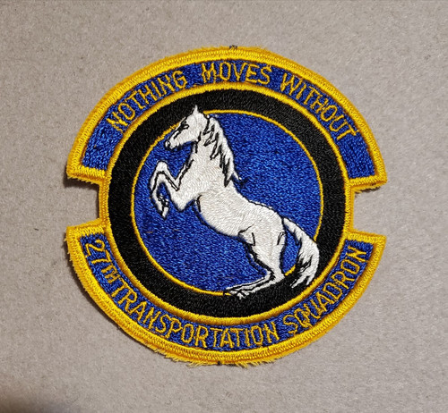 27th Transportation Squadron Patch | BunkerMilitary