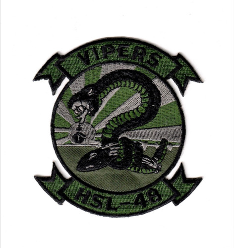 HSL-48 Helicopter Anti-Submarine Squadron Light Patch | BunkerMilitary