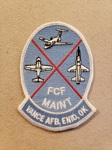 Vance Air Force Base - FCF Maintenance Patch | BunkerMilitary