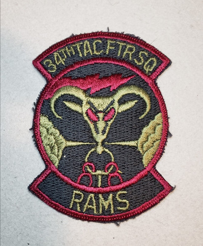 34th Tactical Fighter Squadron Patch | BunkerMilitary