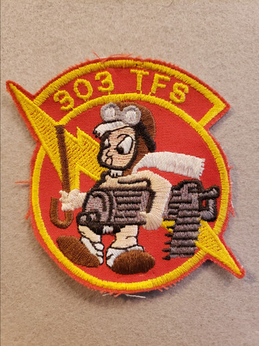 303rd Tactical Fighter Squadron Patch | BunkerMilitary