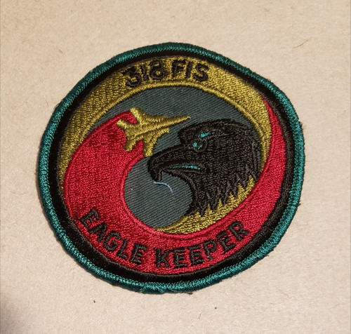 318th Fighter Interceptor Eagle Keeper Patch | BunkerMilitary